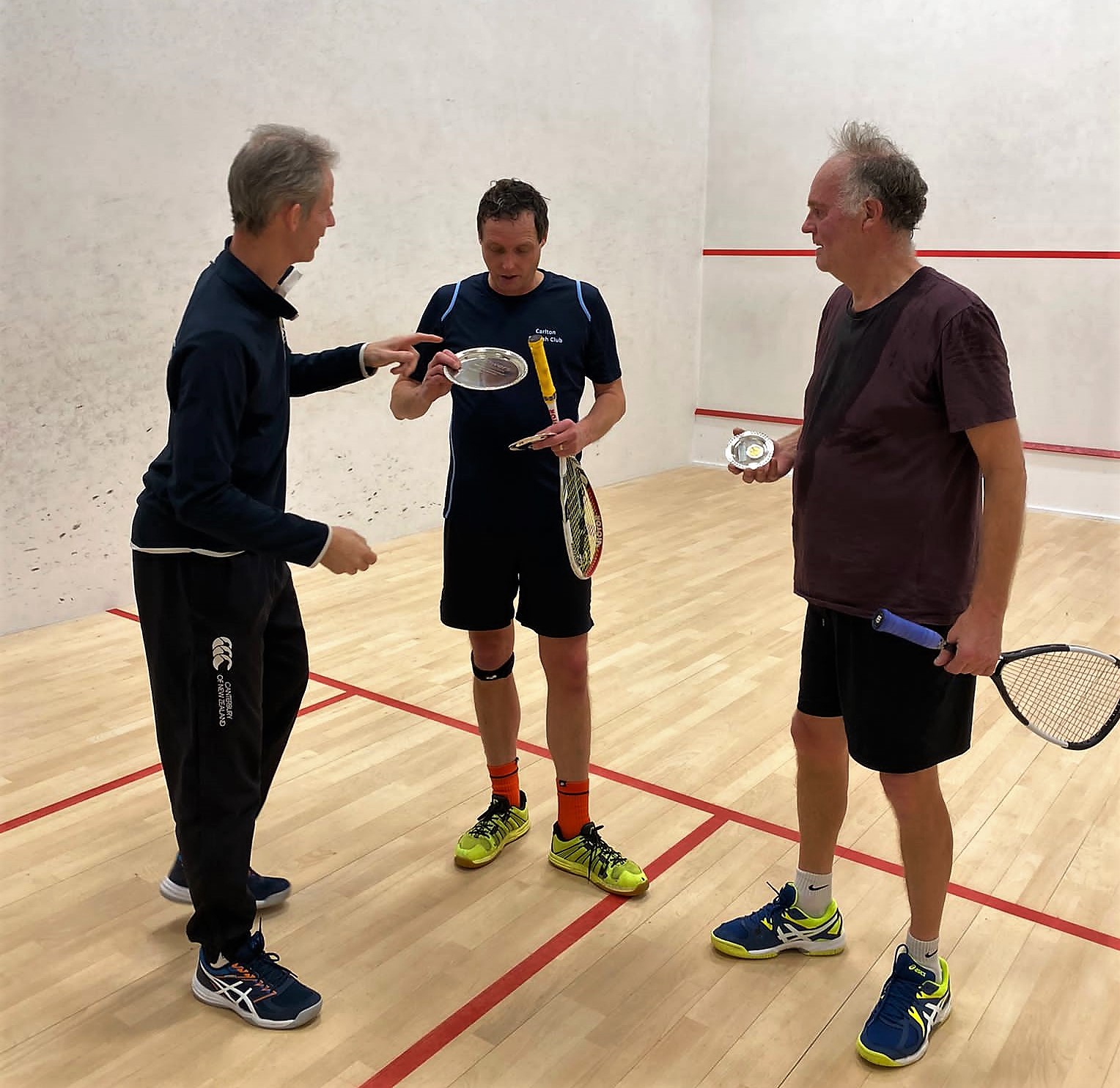 Davies and Olphin take Squash Club Championship Titles - Club Towers