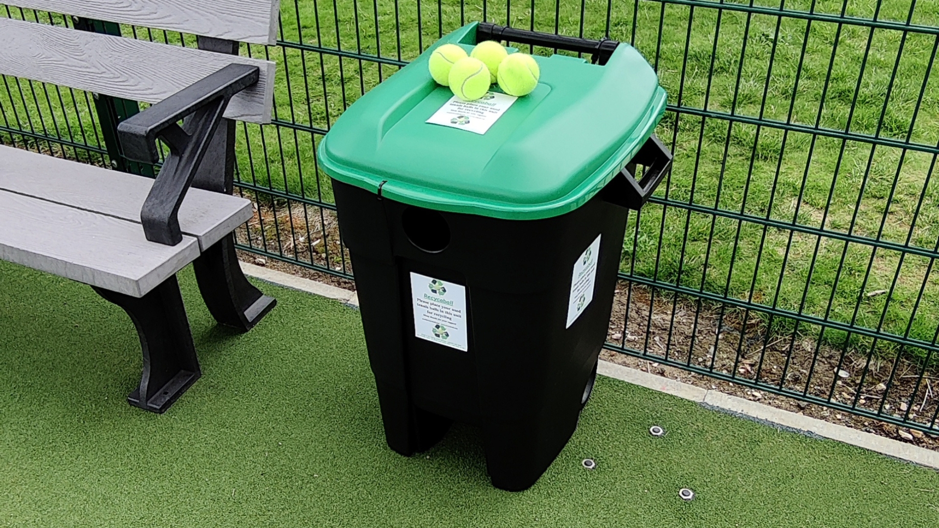 Ball Recycling Helps Milton Ernest Pupils Develop their Tennis Skills ...