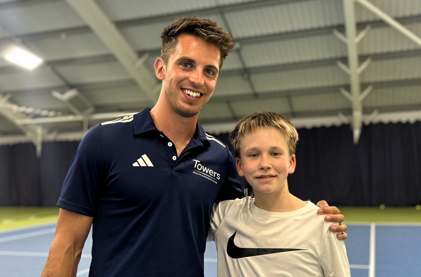 Aaron’s Tennis Journey Continues to Impress - Club Towers