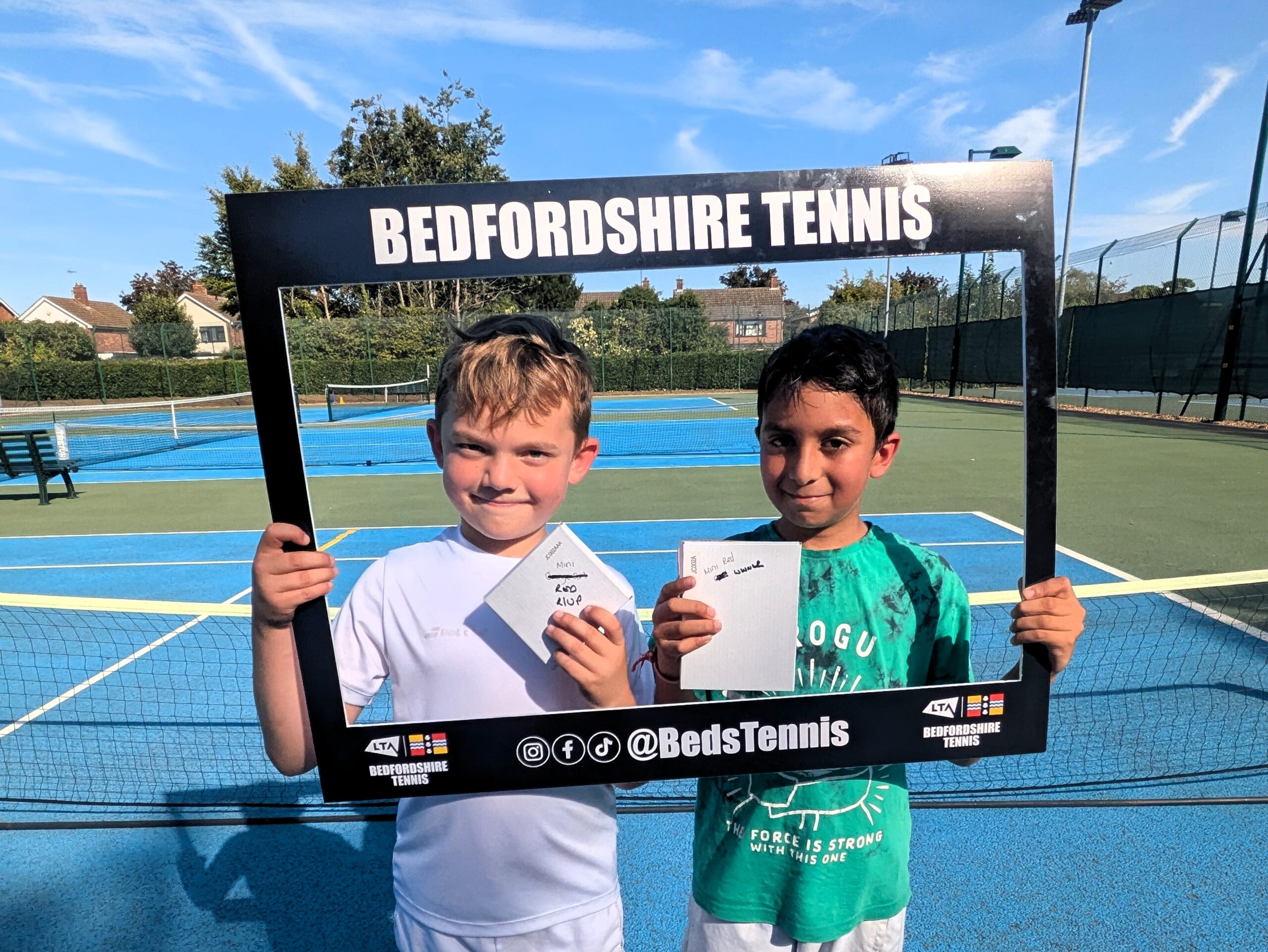 Junior Tennis Success in the Beds County Closed - Club Towers